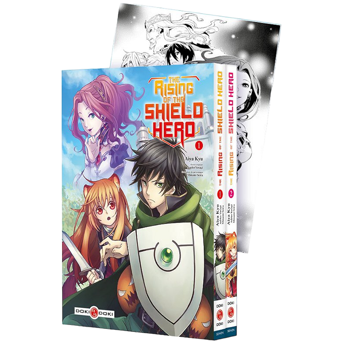 Pack Rising of the Shield Hero vol 1 et 2 | ChocoBonPlan.com