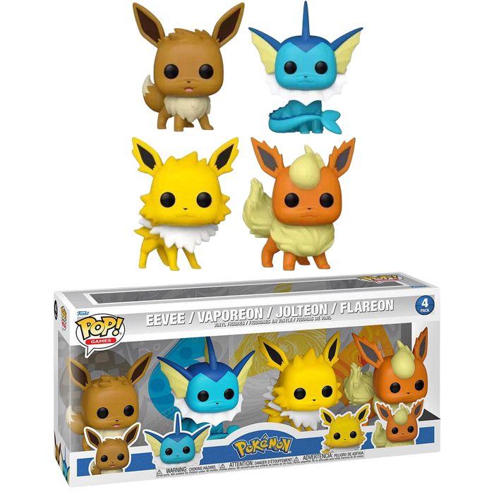 Funko Pop 4 Pokemon Eeveelutions : où le trouver | ChocoBonPlan.com