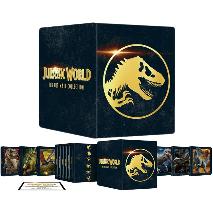 Jurassic World The Ultimate Collection 4k Steelbook