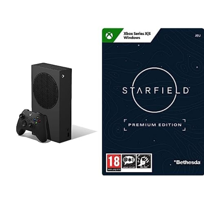 Xbox Series S 1 To Carbon Black avec Starfield Premium Edition ...