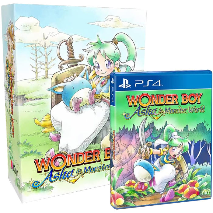 Wonder Boy Asha in Monster World Collector PS4 | ChocoBonPlan.com