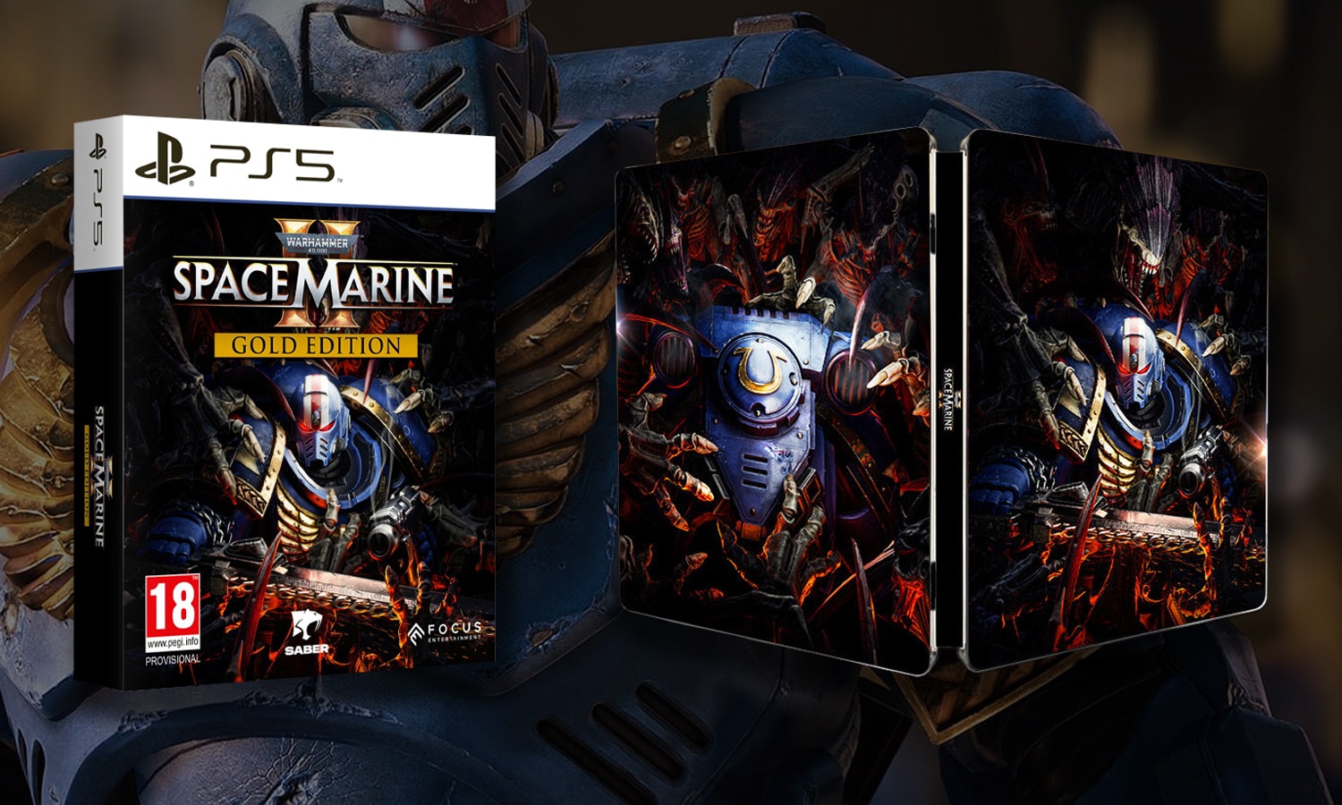 Warhammer 40.000 Space Marine 2 Edition Gold PS5 | ChocoBonPlan.com