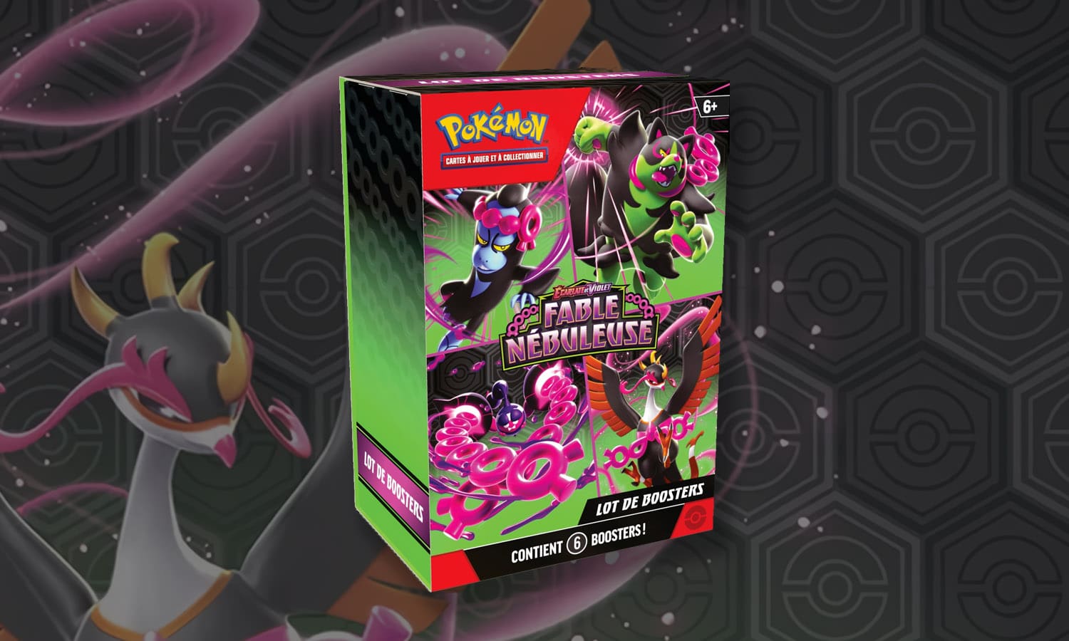 Pack Pokémon 6 Boosters EV6 5 : les prix et alertes | ChocoBonPlan.com