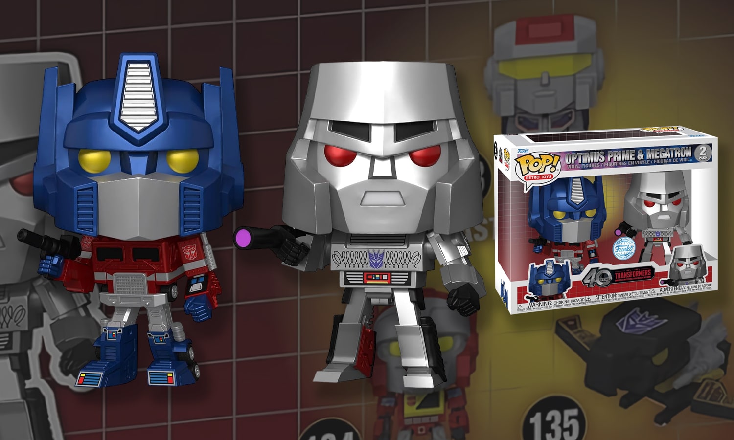 Funko Pop Transformers Optimus Megatron : les prix | ChocoBonPlan.com