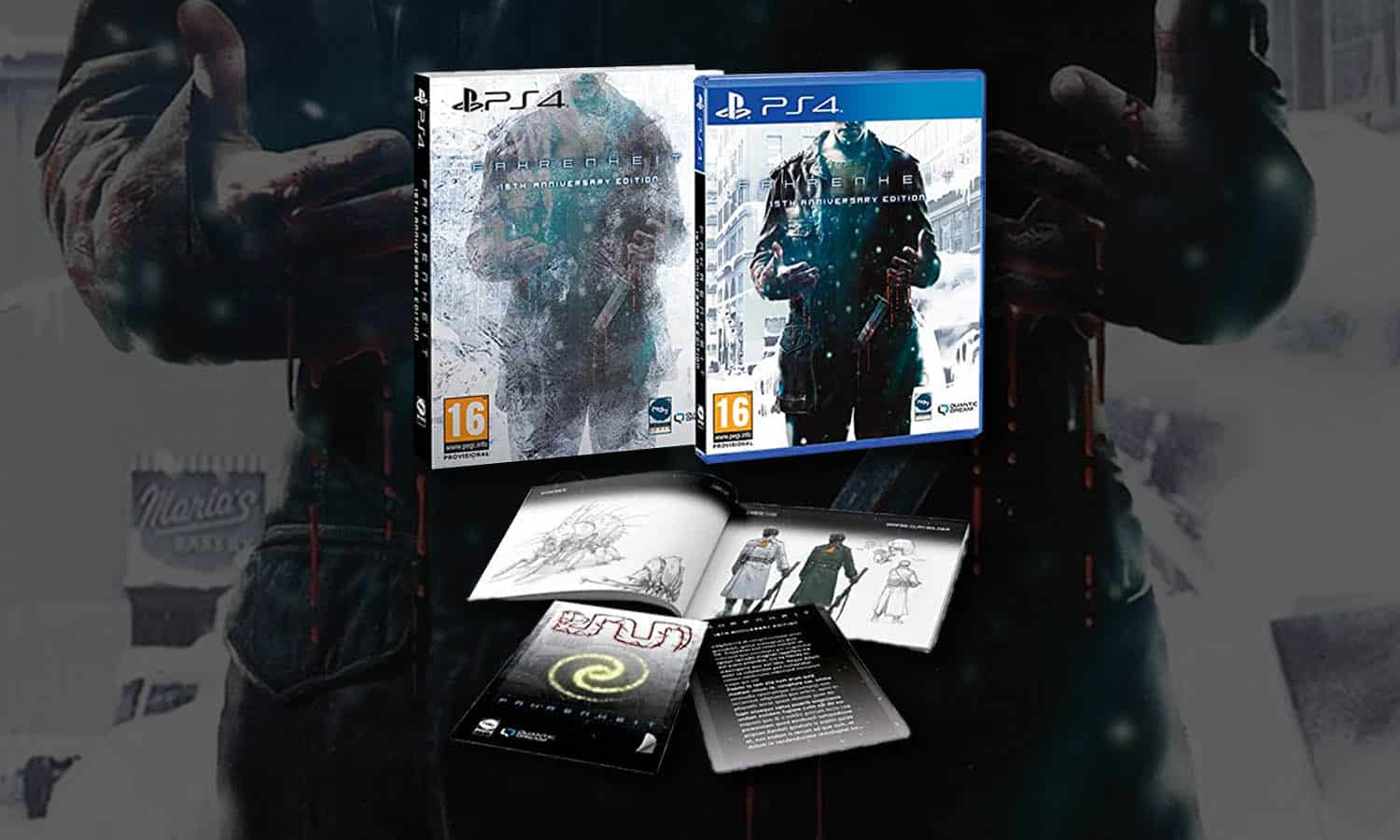 Fahrenheit PS4 : édition 15ème anniversaire | ChocoBonPlan.com