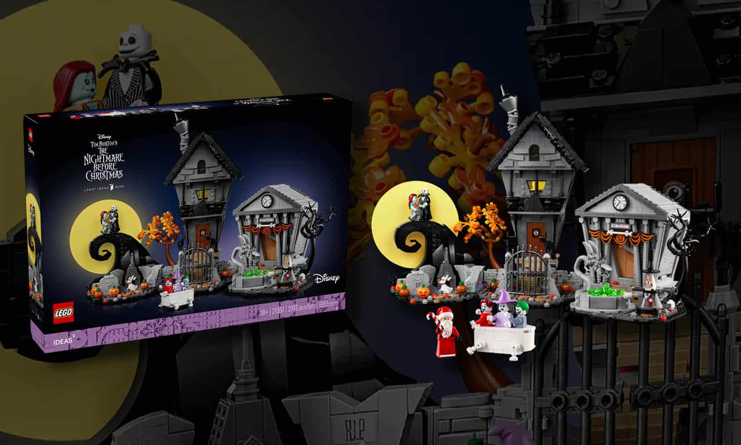 LEGO 21351 L'étrange Noël de monsieur Jack : alertes et prix ...