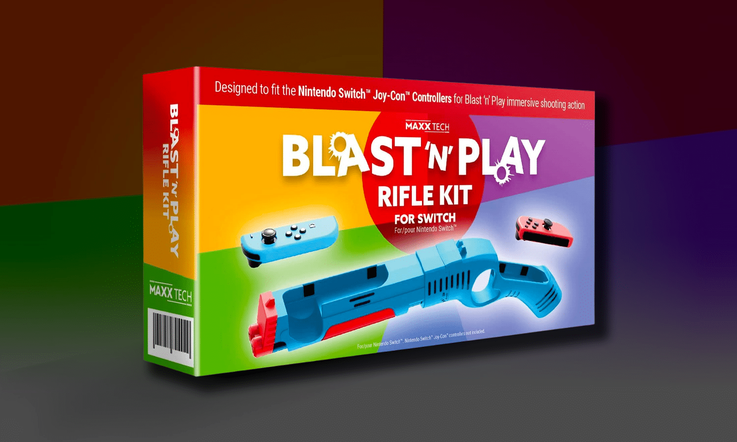 Blast N Play Rifle Kit pour Nintendo Switch | ChocoBonPlan.com