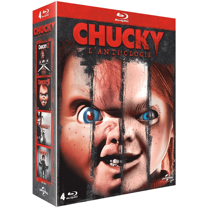 Chucky 4 films en Blu Ray : nos offres | ChocoBonPlan.com
