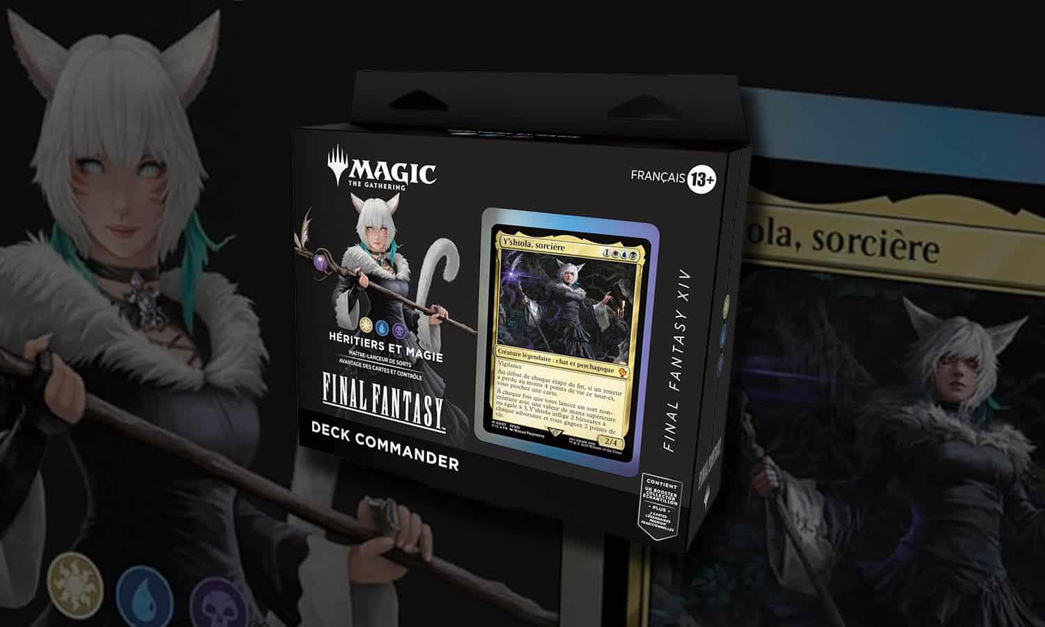 Commander Deck Y'shtola Magic X Final Fantasy 14 | ChocoBonPlan.com