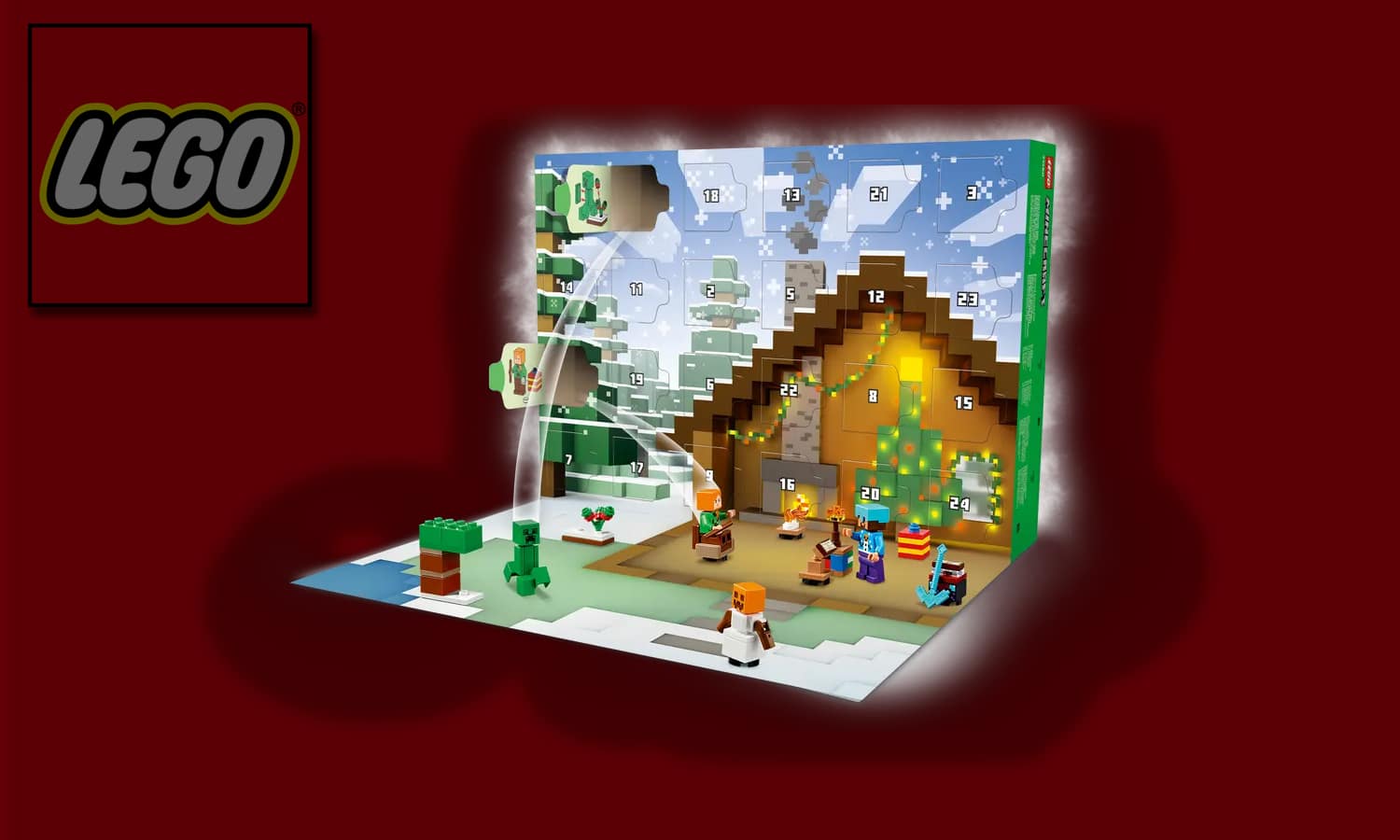 Lego Minecraft Calendrier de l’Avent 2025 : alertes | ChocoBonPlan.com