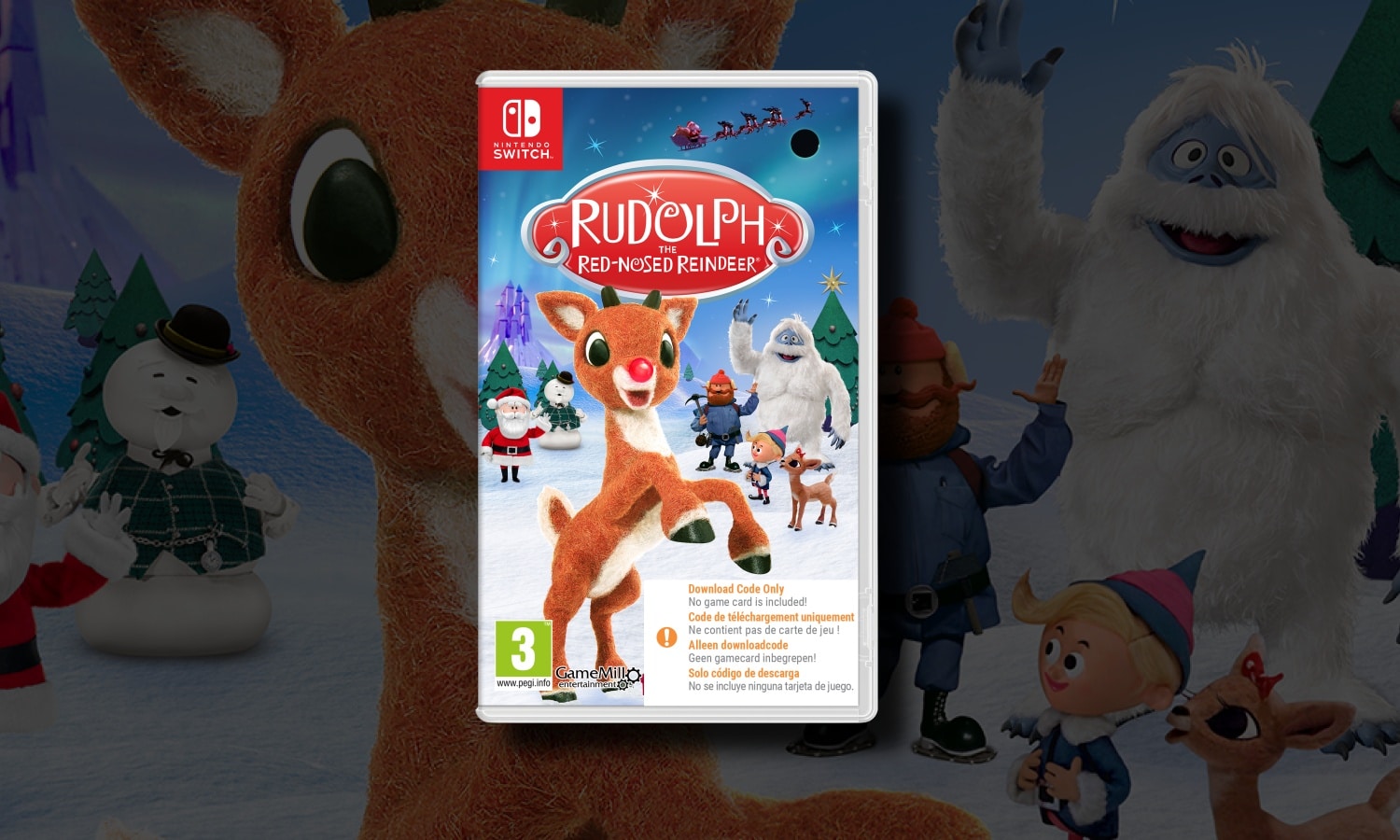 Rudolph the Red-Nosed Reindeer Switch : dispo et prix | ChocoBonPlan.com