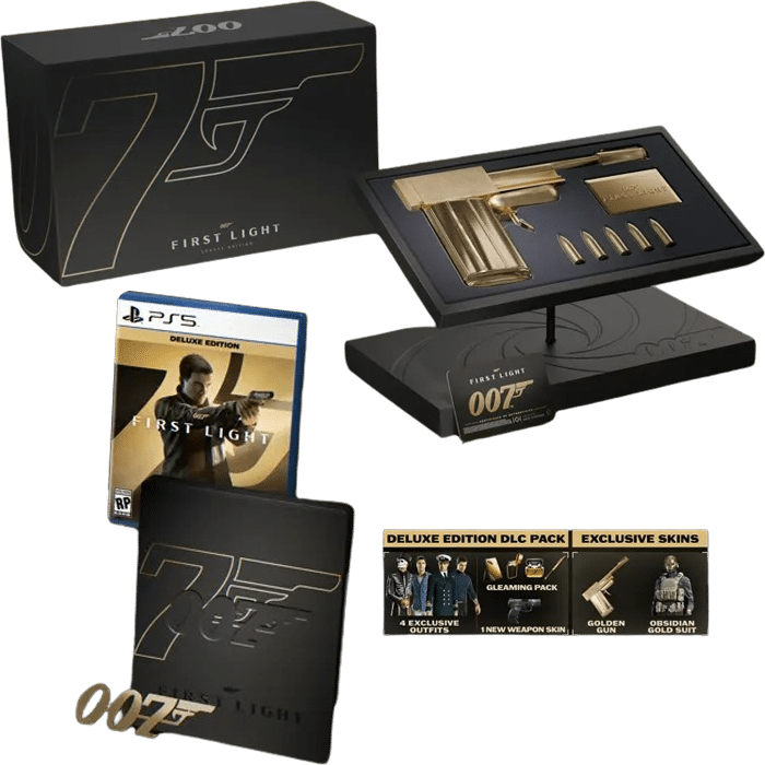007 First Light : le récap des éditions physiques | ChocoBonPlan.com