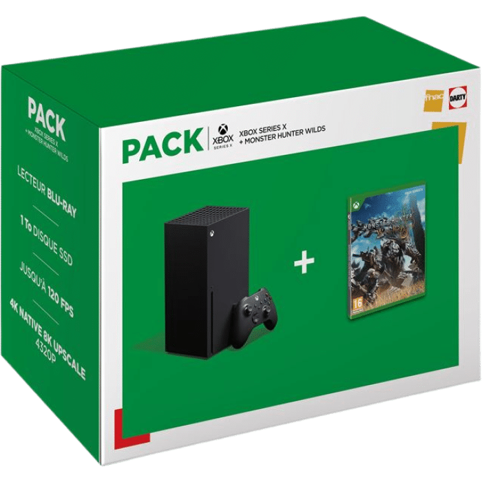 Console Xbox Series X Monster Hunter Wilds Pack | ChocoBonPlan.com