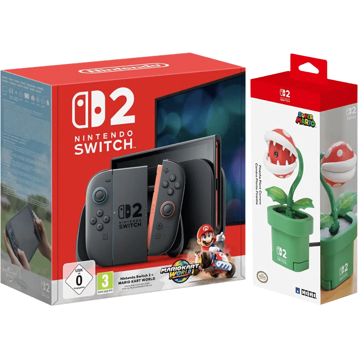 Pack Switch 2 Mario Kart World + Caméra Piranha : prix | ChocoBonPlan.com