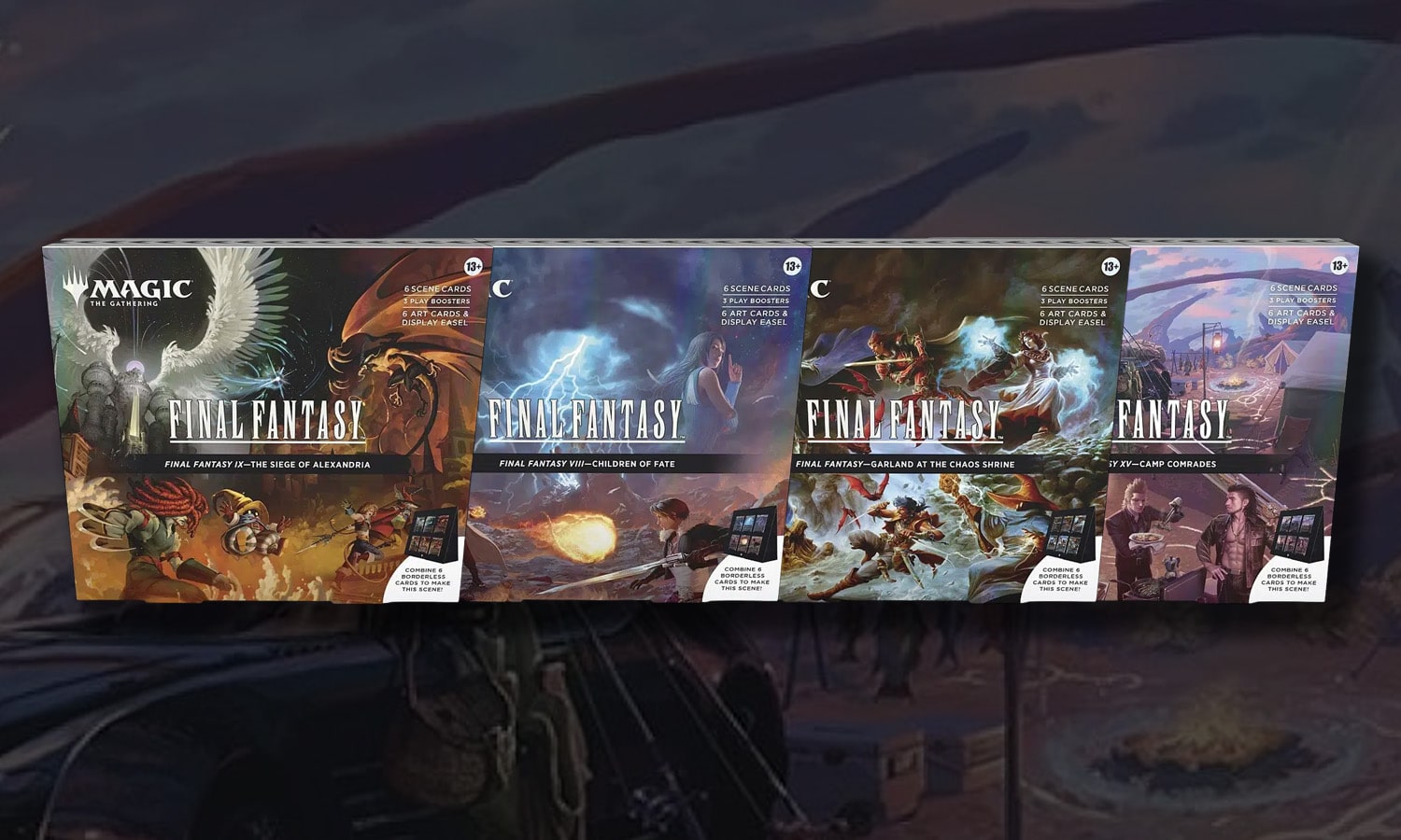 Magic The Gathering Scene Box Final Fantasy aléatoire : prix et alertes ...
