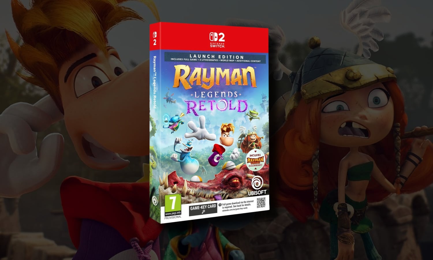 Rayman Legends Retold Nintendo Switch 2 | ChocoBonPlan.com